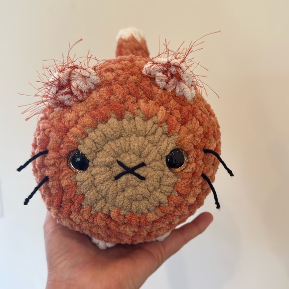 Hand Crafted | Toys | Crochet Chunky Loaf Cat Plushie Amigurumi | Poshmark